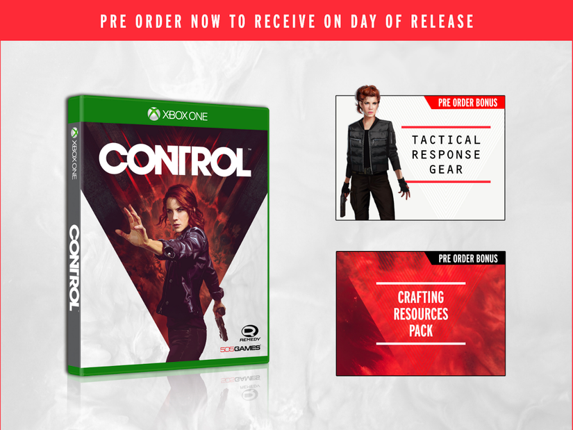 Control: pre-order bonuses, deluxe editions, release date and more