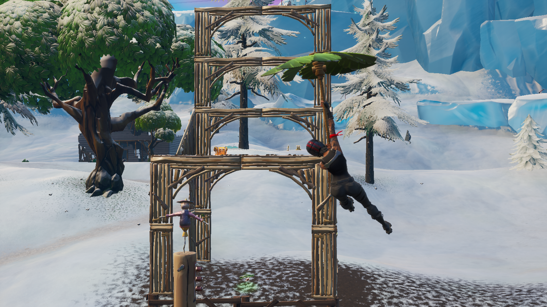 Fortnite mission: dance in front of a bat statue, in a way above-ground ...