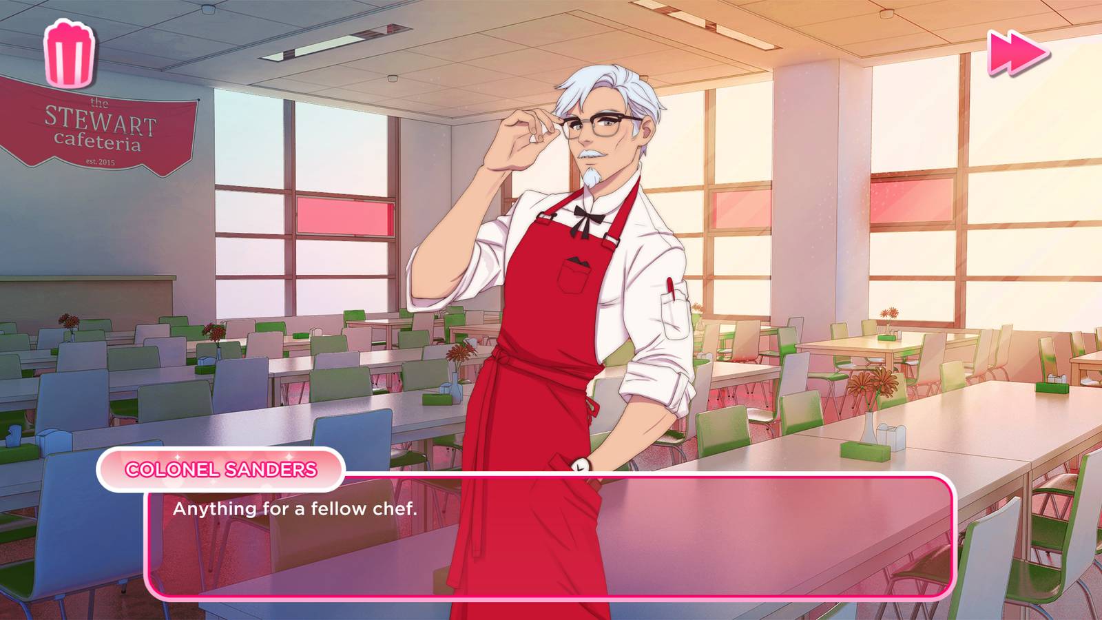 KFC is apparently creating a Colonel Sanders dating sim