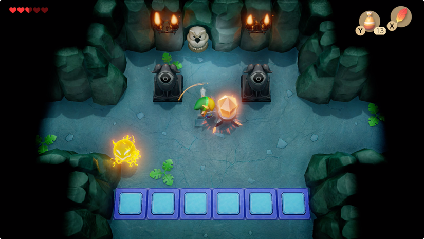 Link’s Awakening Bottle Grotto walkthrough and maps