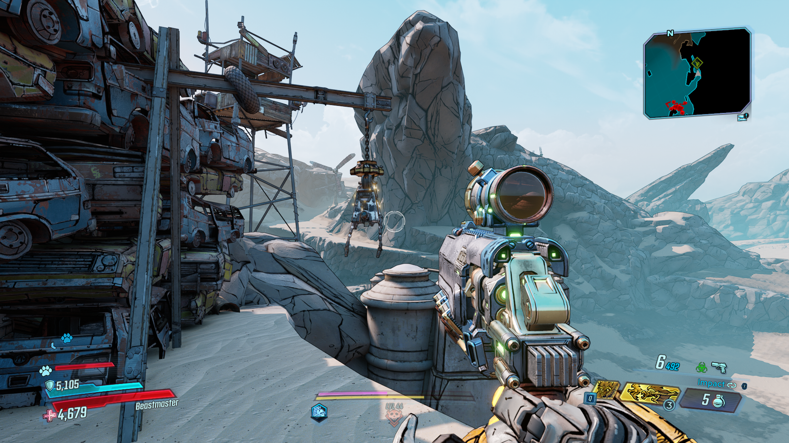 Borderlands 3 The Droughts challenges map guide