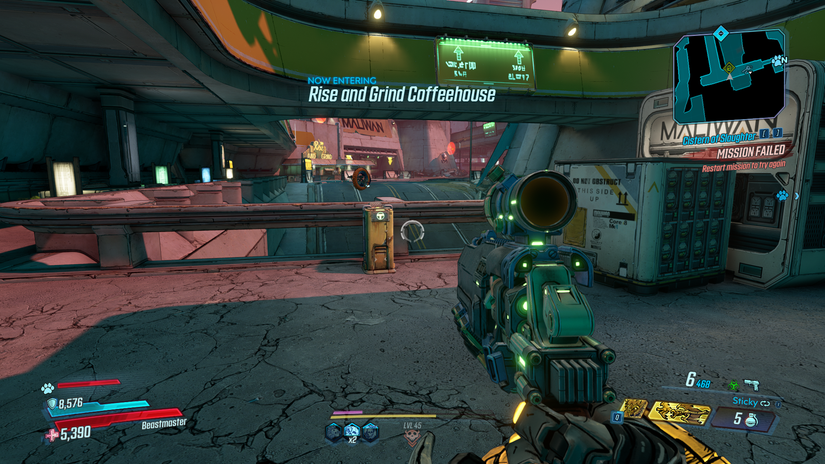 Borderlands 3 Meridian Metroplex challenges map guide