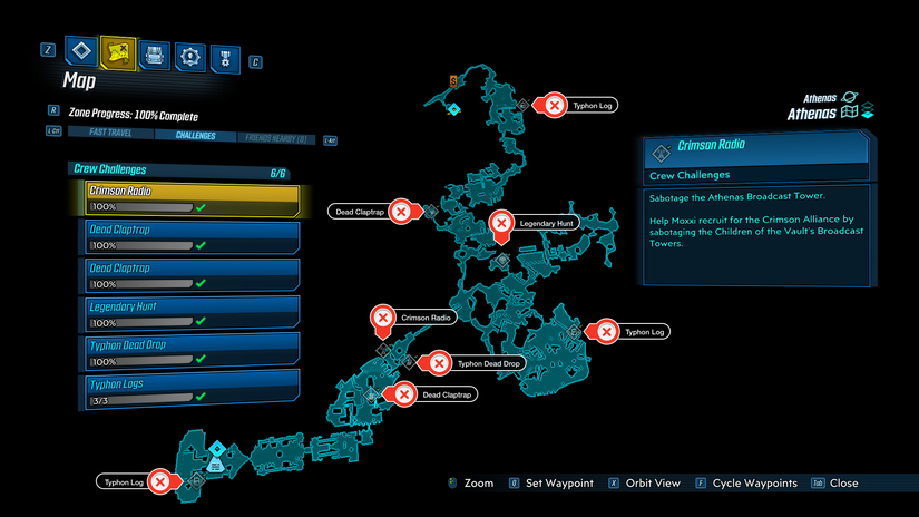 borderlands athena skill tree