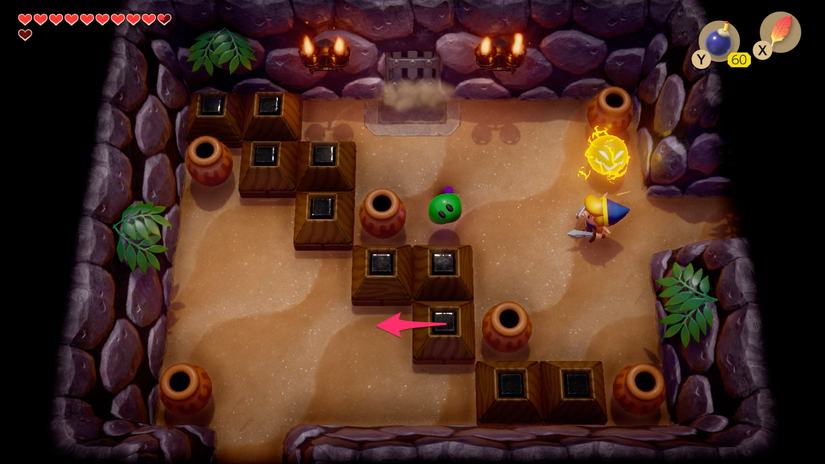 Link’s Awakening Catfish’s Maw walkthrough and maps