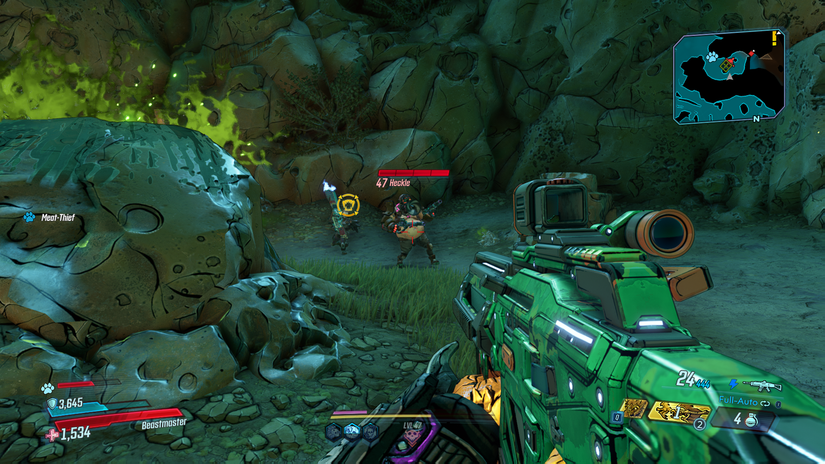 Borderlands 3 Jakobs Estate challenges map guide