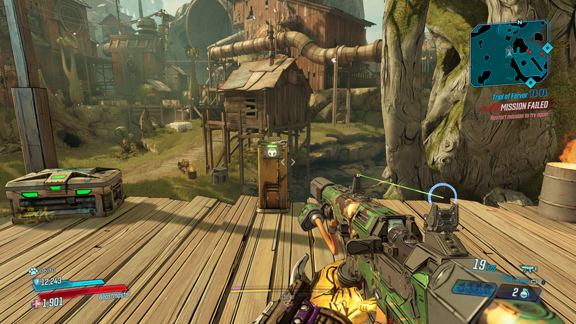 Borderlands 3 Ambermire challenges map guide