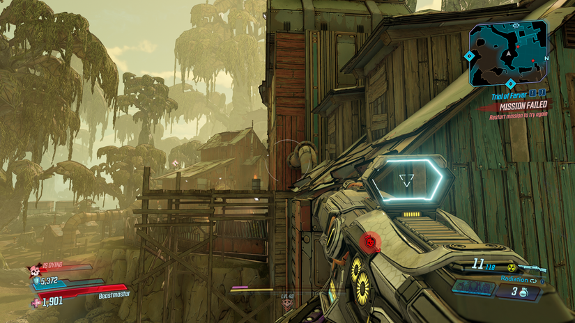 Borderlands 3 Ambermire challenges map guide