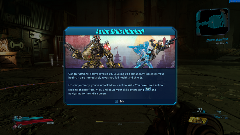 second action skill borderlands 3