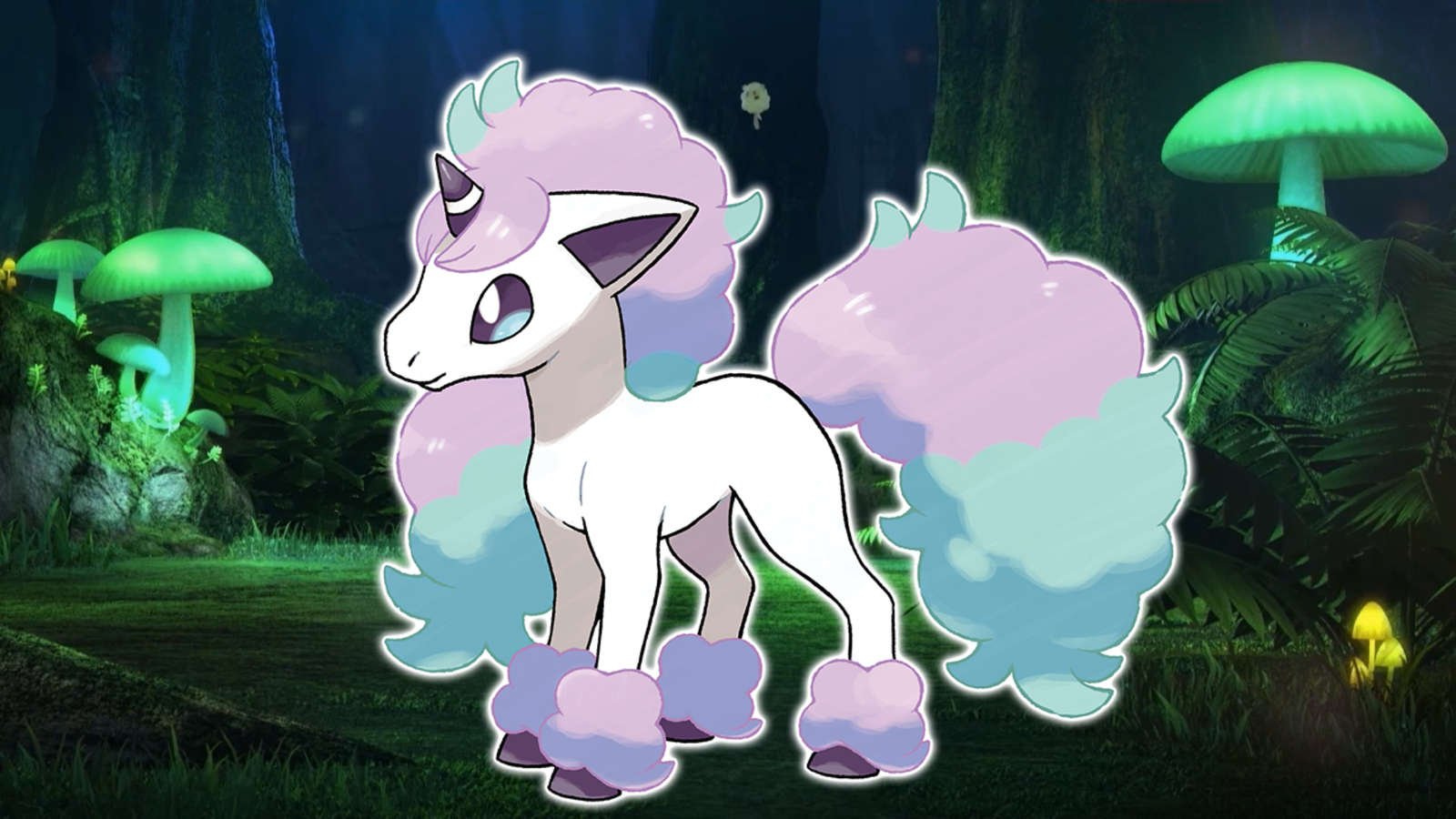 shiny ponyta wallpaper