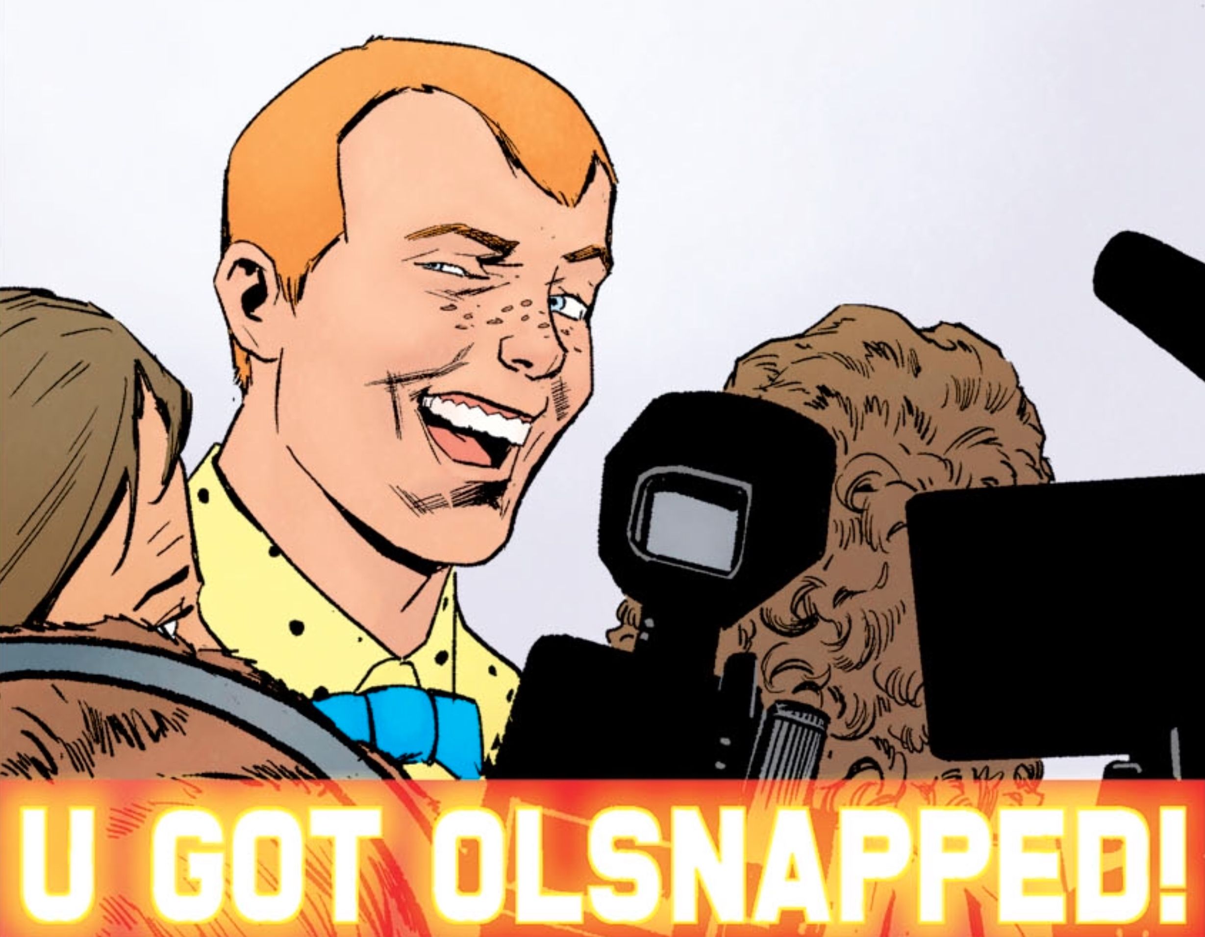 Jimmy Olsen is now the Jake Paul of Gotham City, so Batman punched him