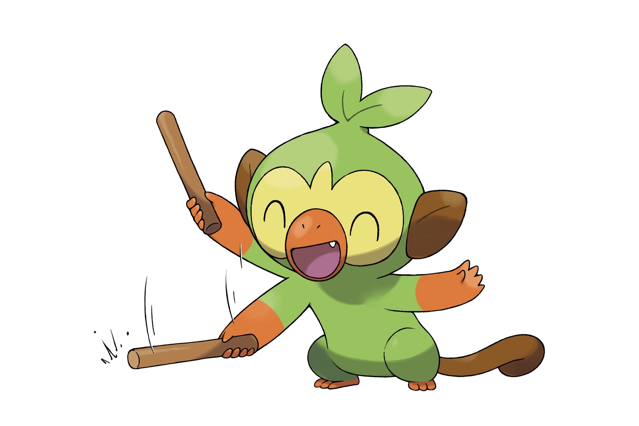 does grookey evolve