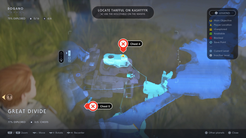 Bogano chests and secrets map locations – Star Wars Jedi: Fallen Order ...