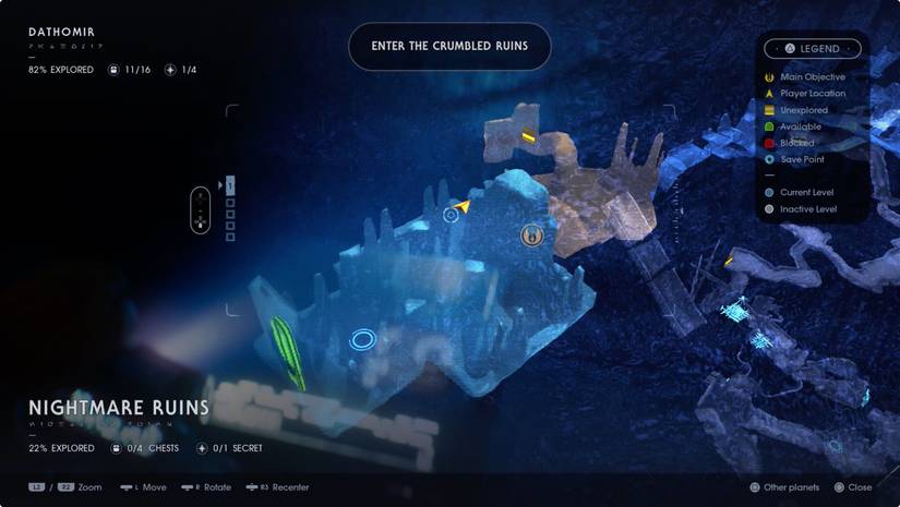 Dathomir chests and secrets map locations – Star Wars Jedi: Fallen ...