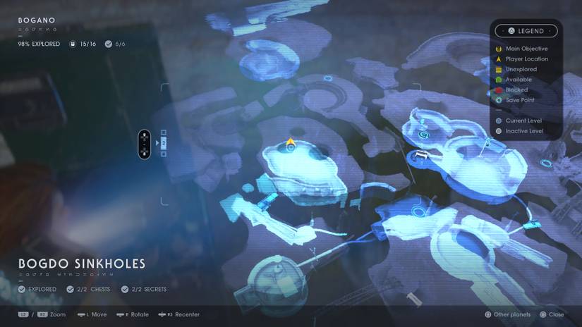 Fallen Order poncho guide and maps