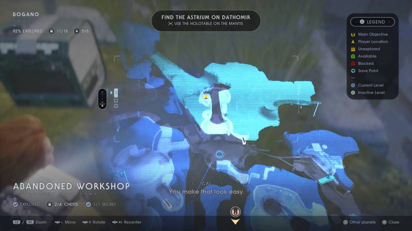 Fallen Order poncho guide and maps