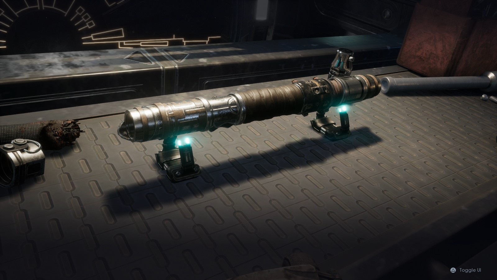 tree branch lightsaber