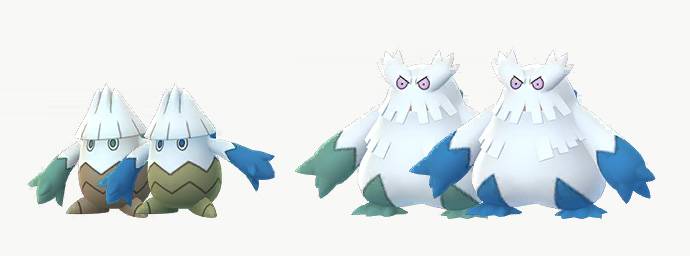 snover evolution pokémon go