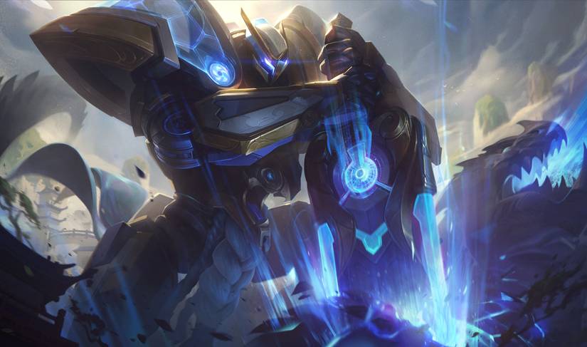 mecha splash art