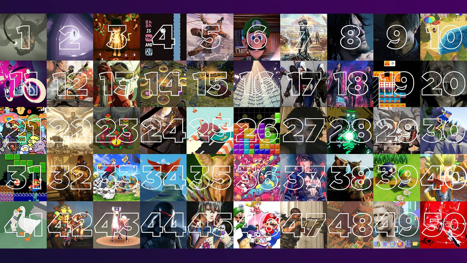 The 50 best games of 2019