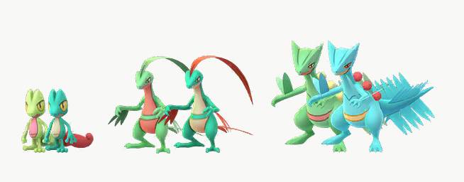 treecko final evolution shiny