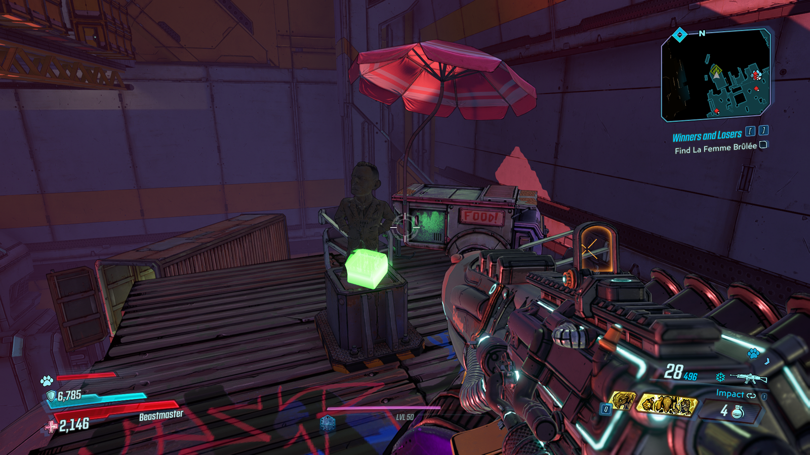 Borderlands 3 Impound Deluxe challenges map guide