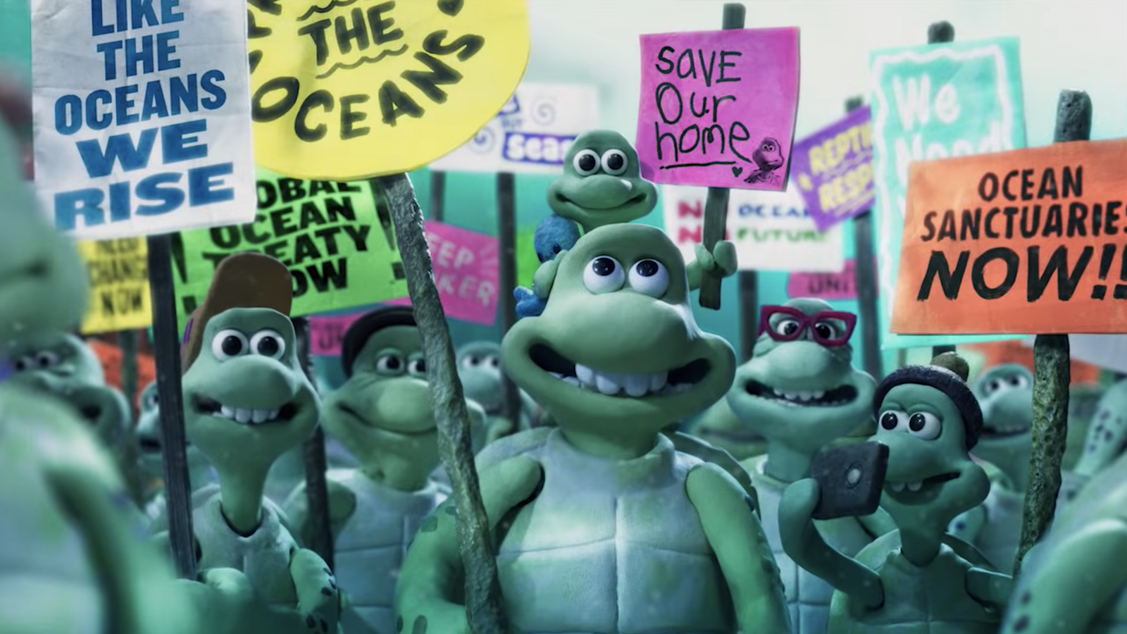 Aardman’s shocking, new animated short focuses on sea life desctruction