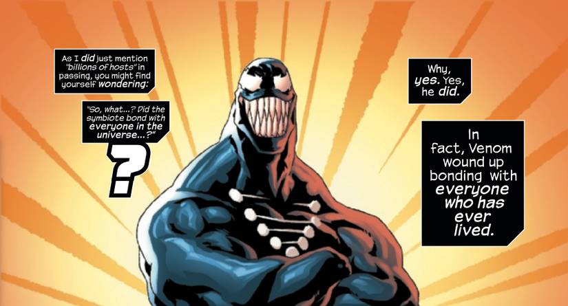 Venom saves the Marvel Universe in his final story