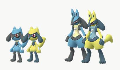 shiny riolu evolution