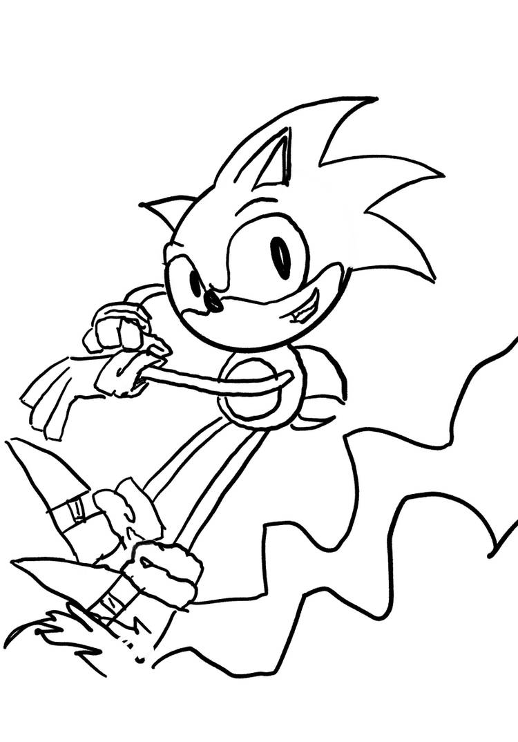 The greatest Sonic fan art on the internet (that we drew)