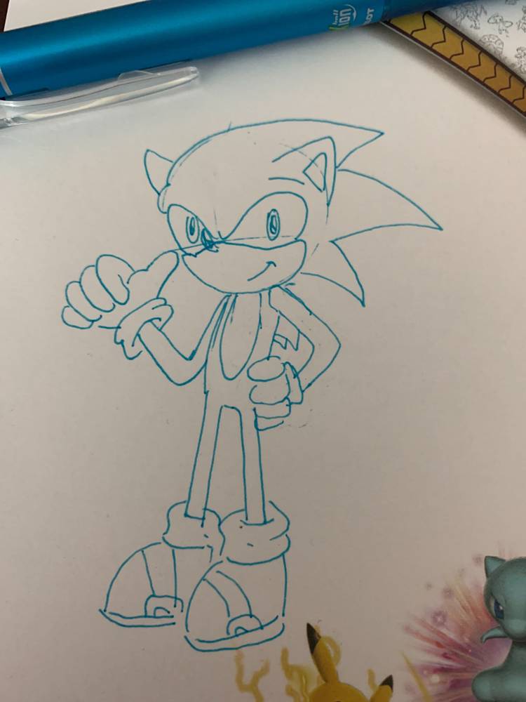 sonic drawing 2020