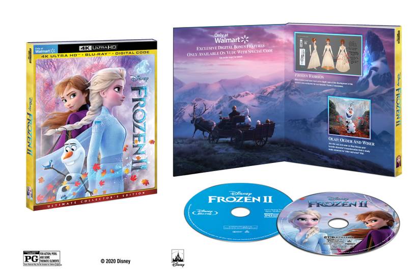 frozen blue ray