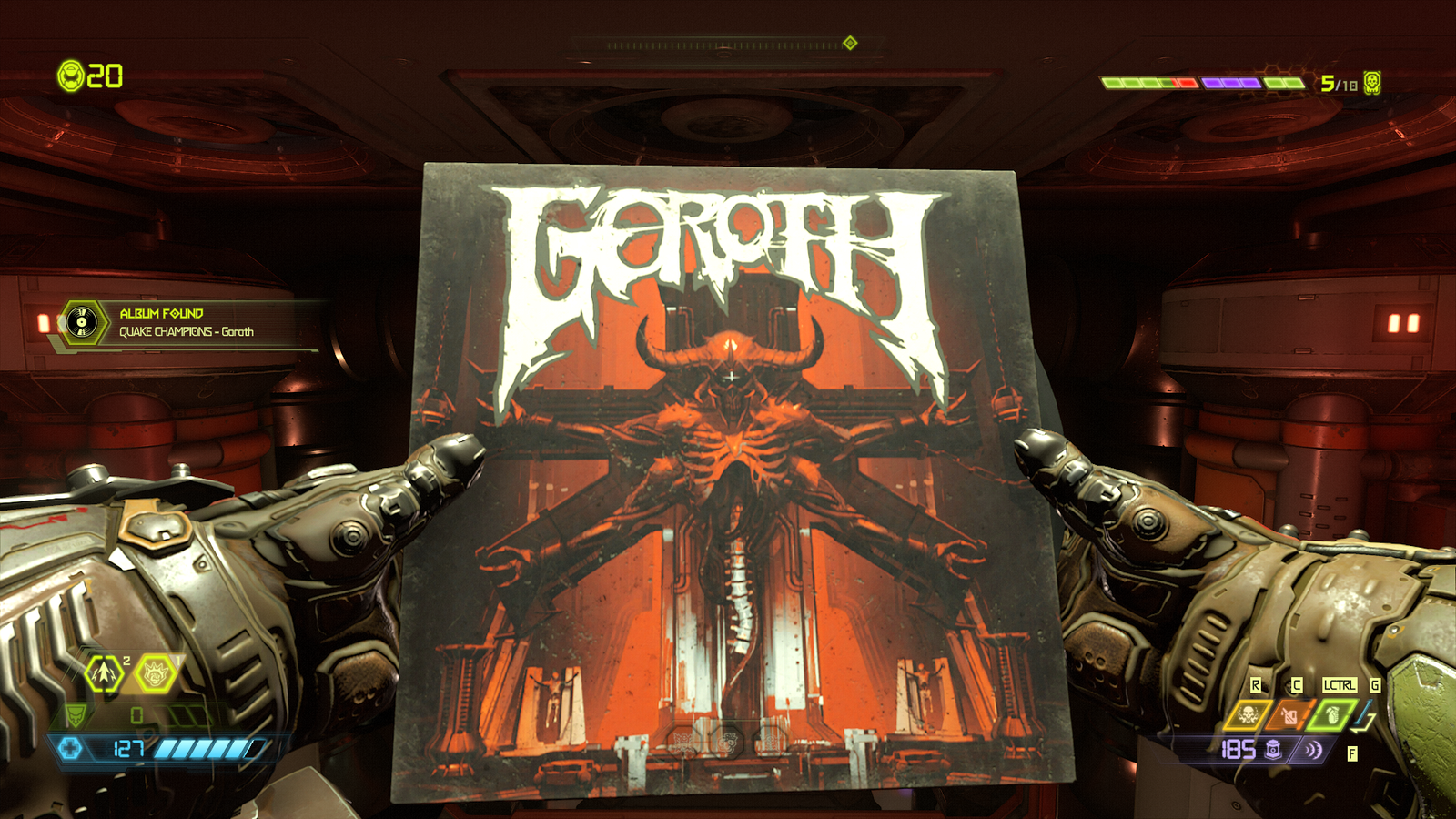 Doom Eternal collectibles: All album locations