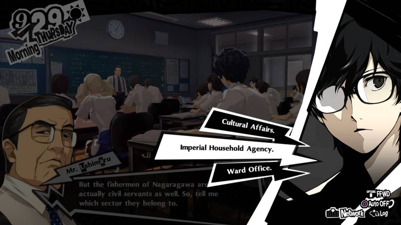 Persona 5 Royal classroom answers guide