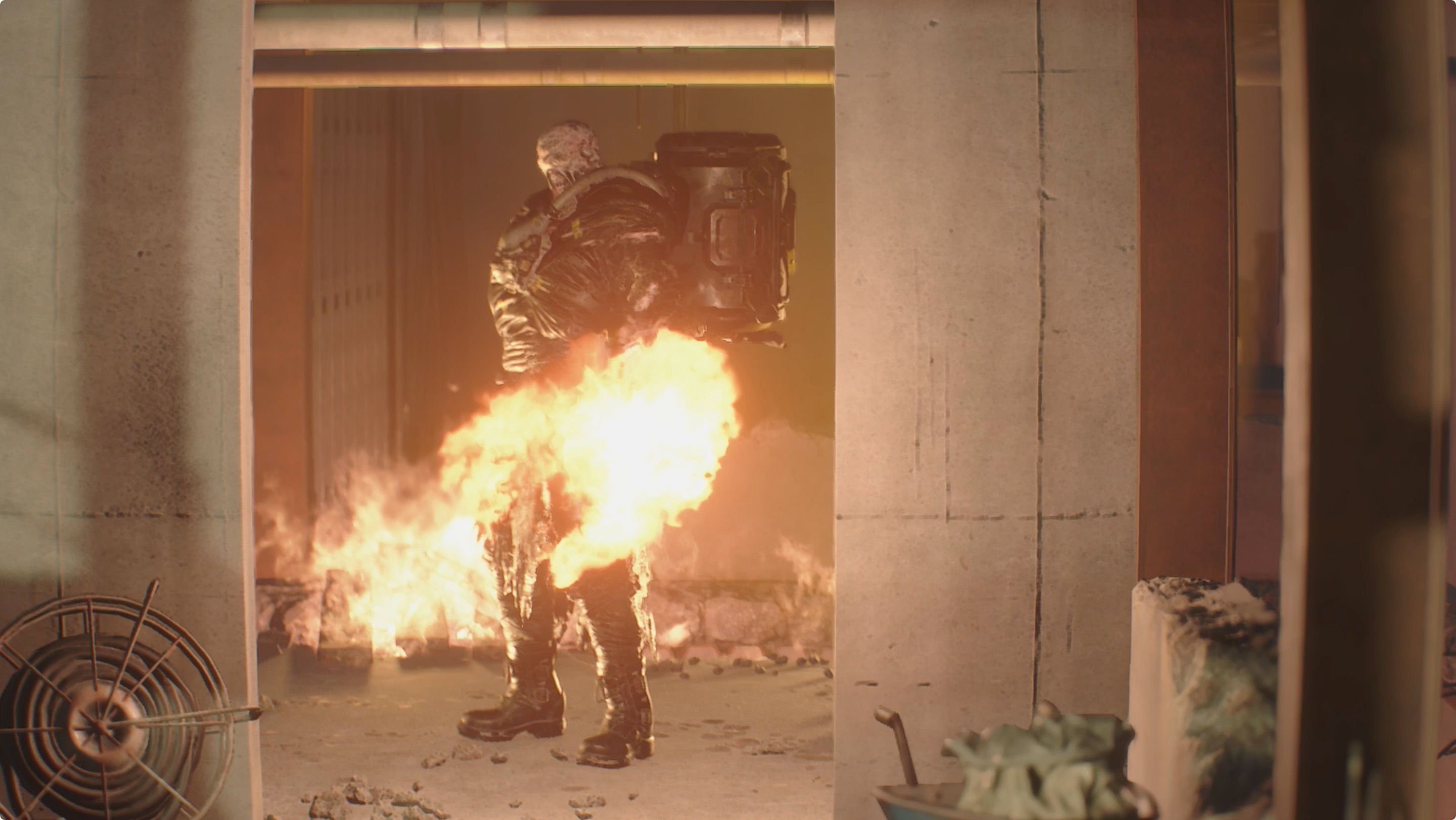 resident evil nemesis attack