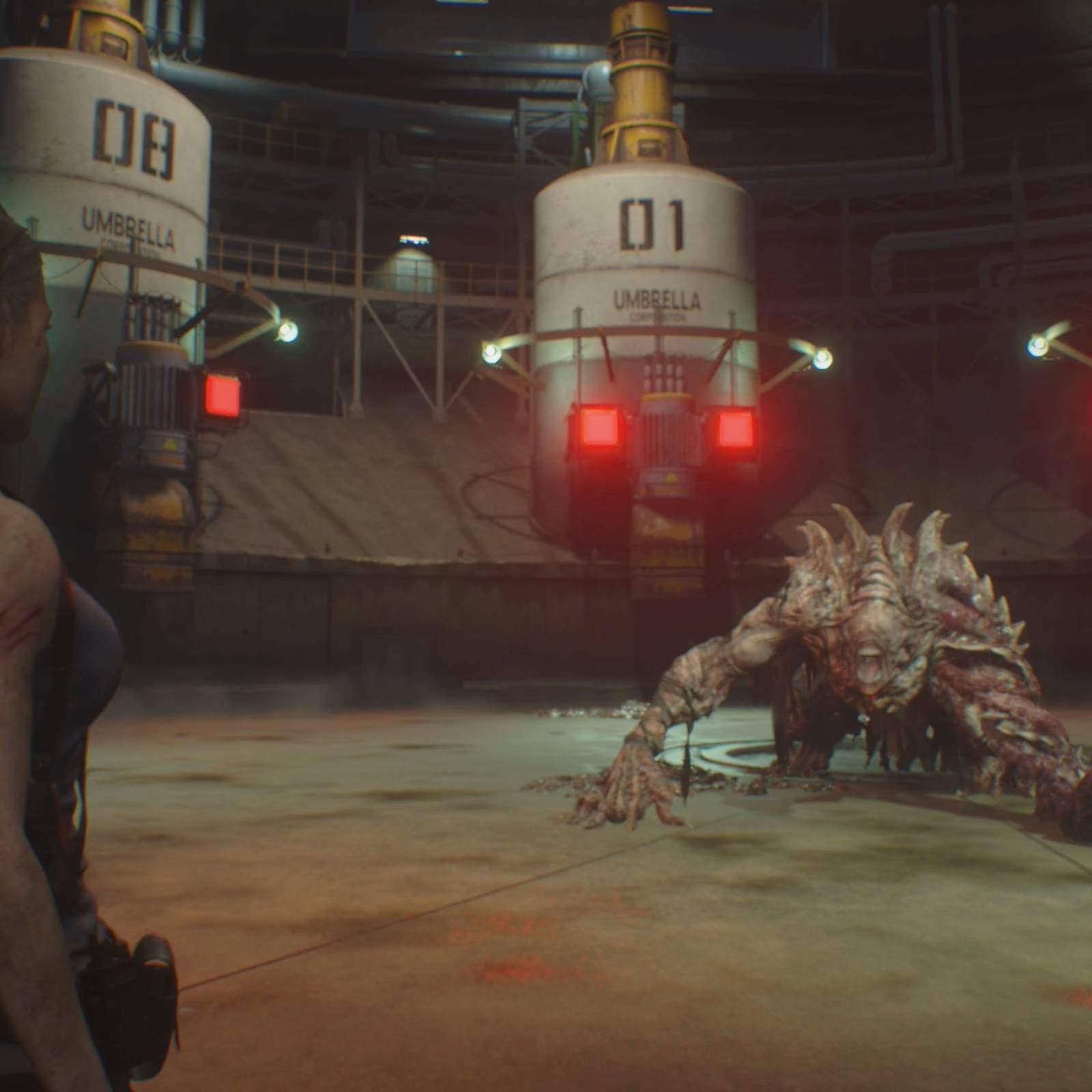 resident evil nemesis attack