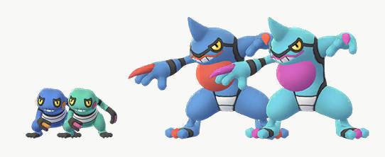 shiny croagunk nicknames
