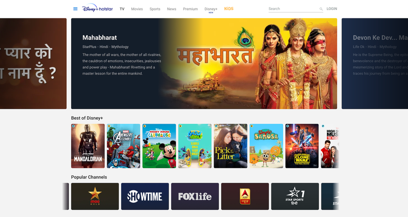 Disney Plus Hotstar beat Netflix in India’s streaming war years ago