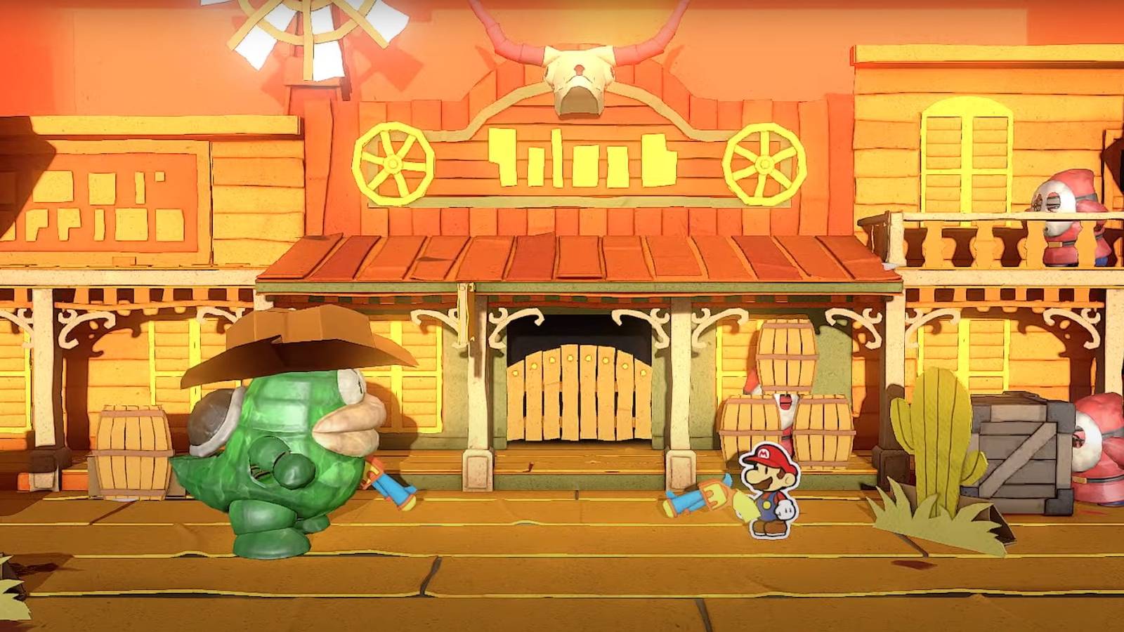 Paper Mario: The Origami King battle system, companions detailed in new ...