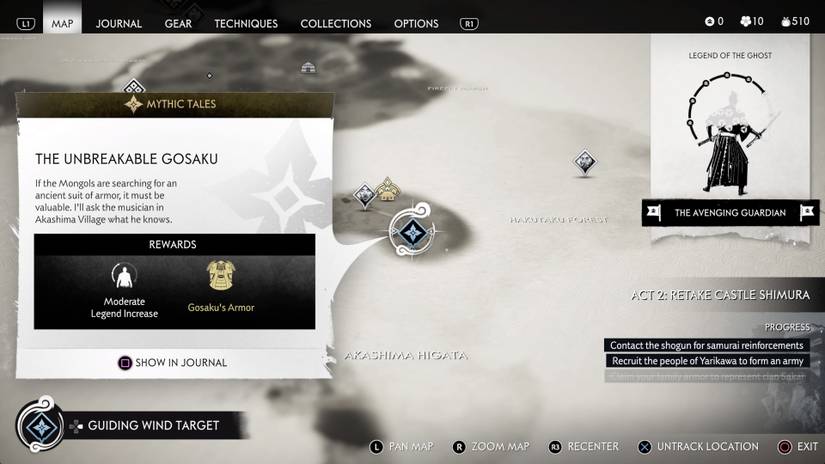 The Unbreakable Gosaku Mythic Tale walkthrough – Ghost of Tsushima guide