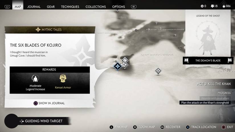 The Six Blades of Kojiro Mythic Tale walkthrough – Ghost of Tsushima guide