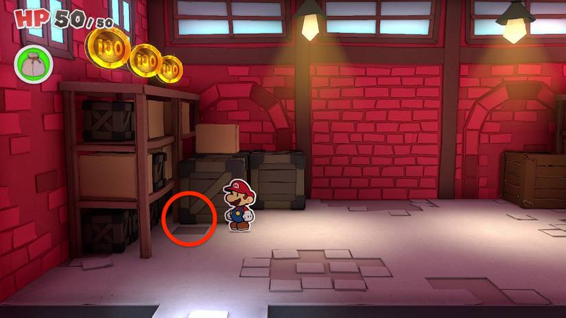paper mario toads blocking path