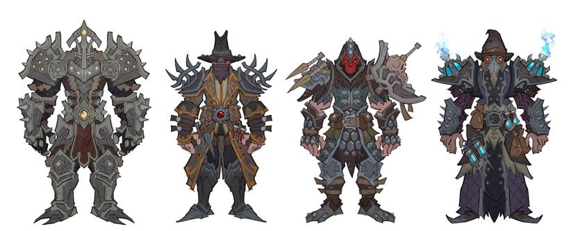 vampire armor concept art