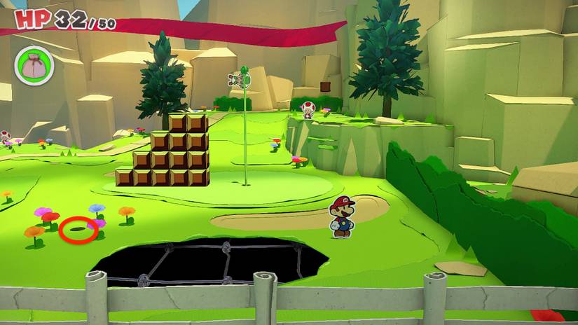 Picnic Road collectibles locations guide – Paper Mario: The Origami King