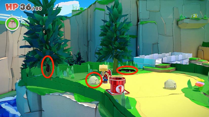 Overlook Mountain collectibles locations guide – Paper Mario: The ...