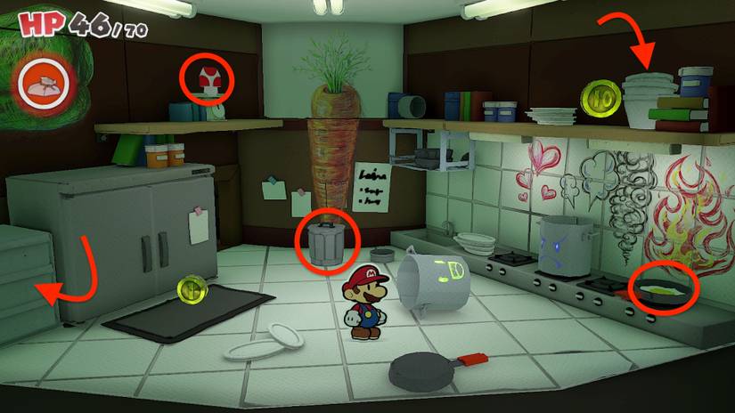 Overlook Tower collectibles locations guide – Paper Mario: The Origami King