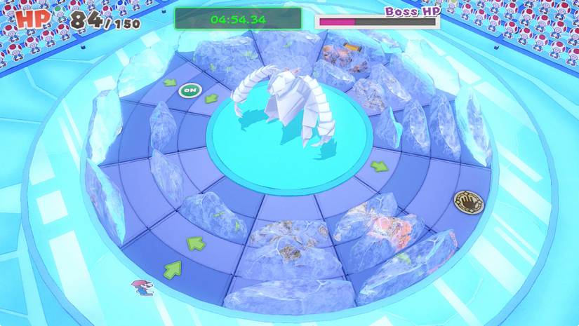 Ice Vellumental boss fight guide – Paper Mario: The Origami King