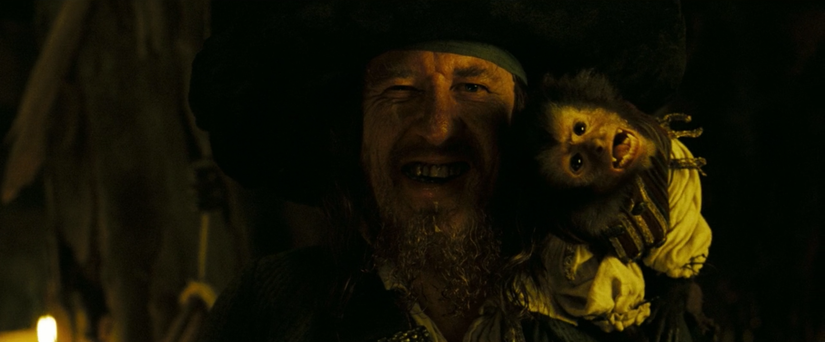 Hector Barbossa was the Pirates of the Caribbean movies’ real star