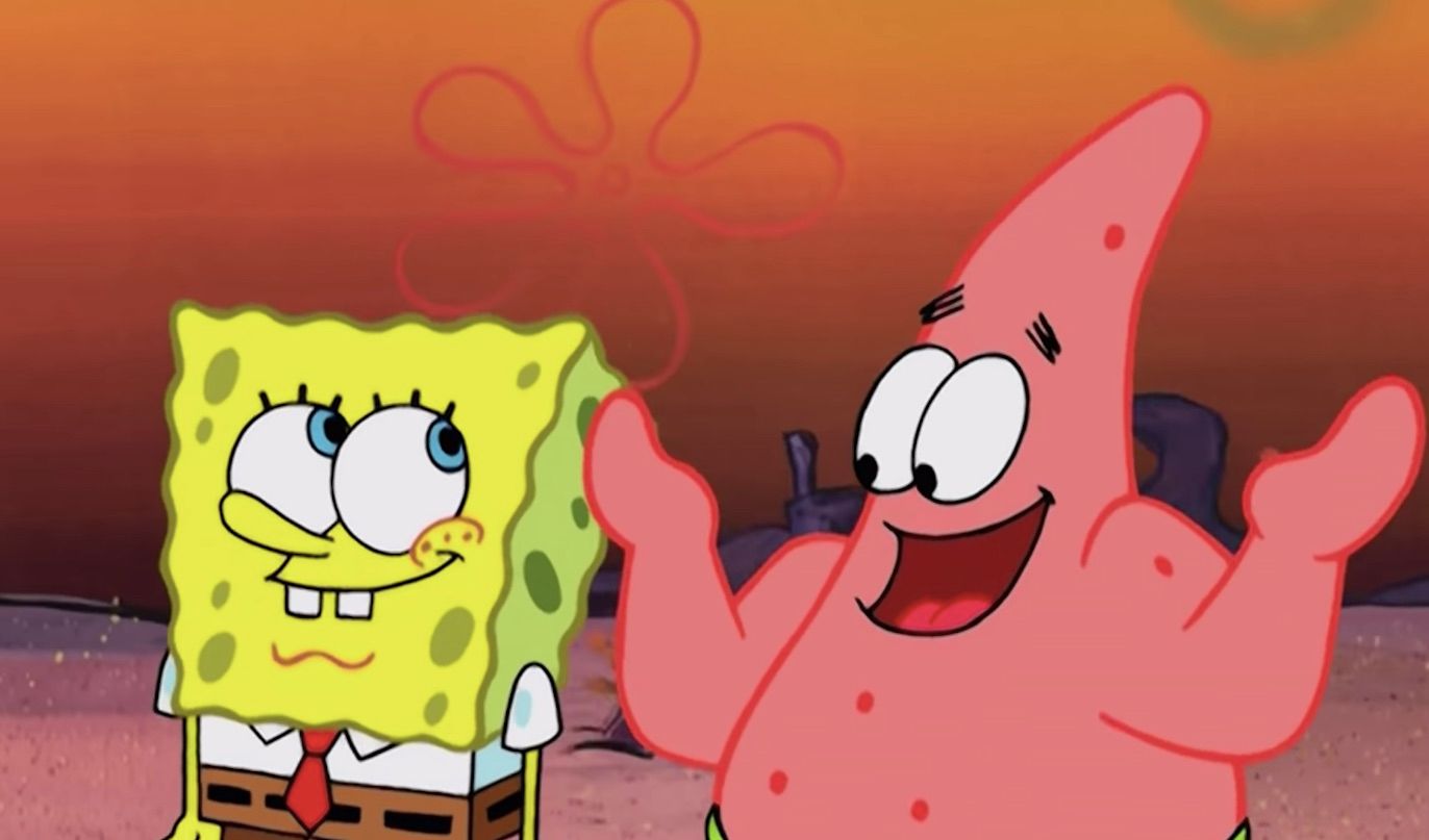 patrick and spongebob