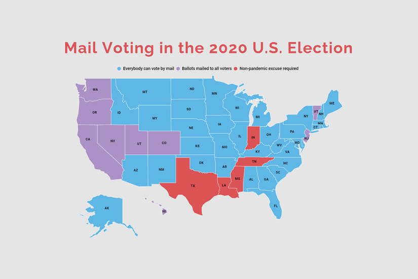 How to vote by mail in the 2020 U.S. election