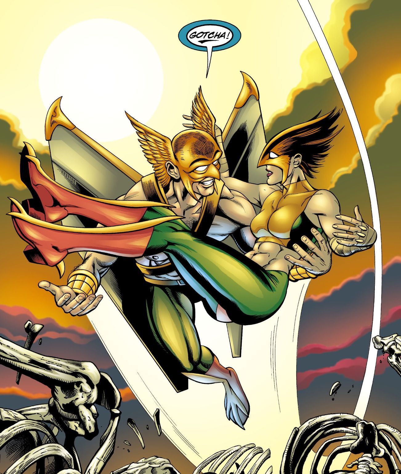 what powers does hawkman have